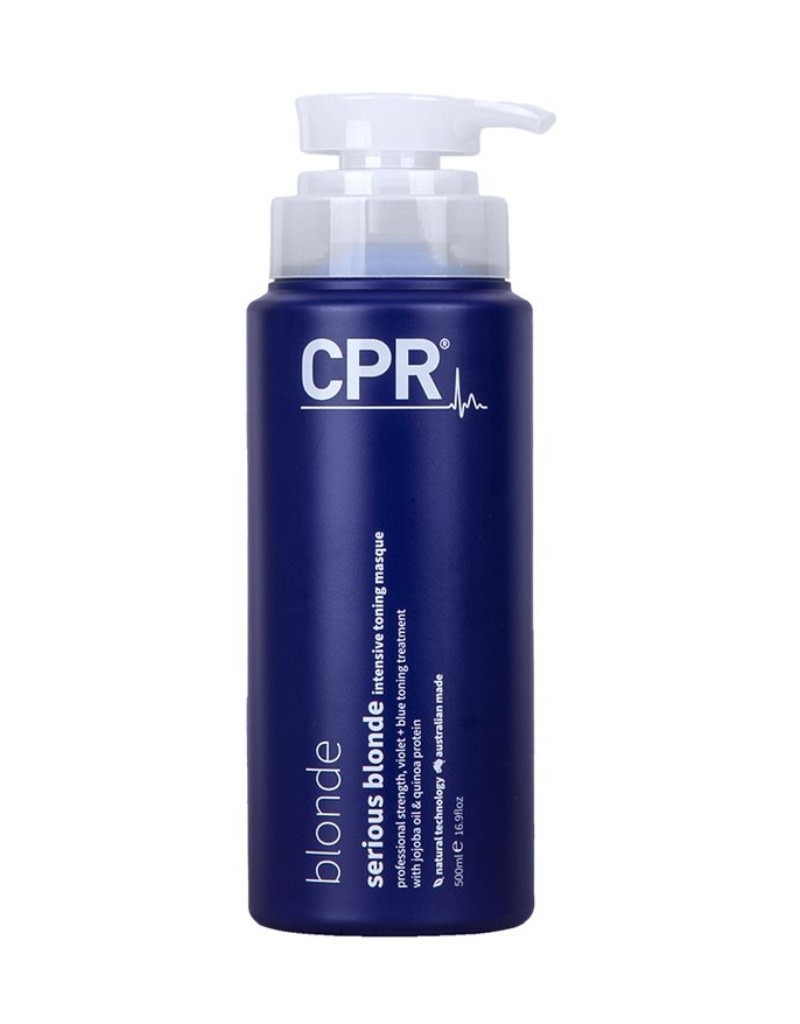 CPR Blonde Serious Blonde Intensive Toning Masque 500ml - EV Hair and ...
