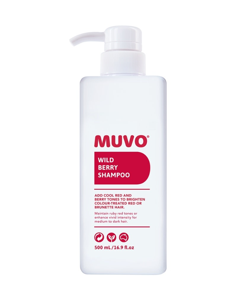 MUVO Wild Berry Shampoo 500ml - EV Hair and Beauty