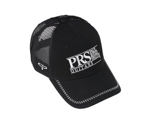 PRS Hat, Trucker, PRS Block Logo White, Black - Janzen Brothers Music ...