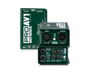 Radial ProAV1 Passive Multimedia DI Box - Janzen Brothers Music Company
