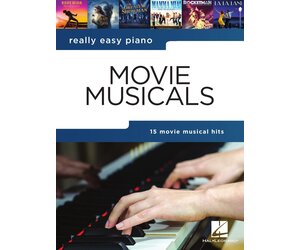 Hal Leonard Really Easy Piano Series, Movie Musicals - Janzen Brothers ...