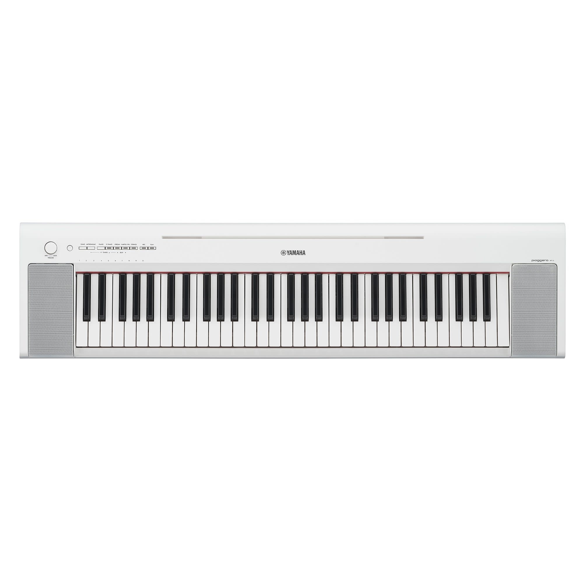 Yamaha NP-15 Piaggero 61 Key Digital Piano, White - Janzen Brothers ...