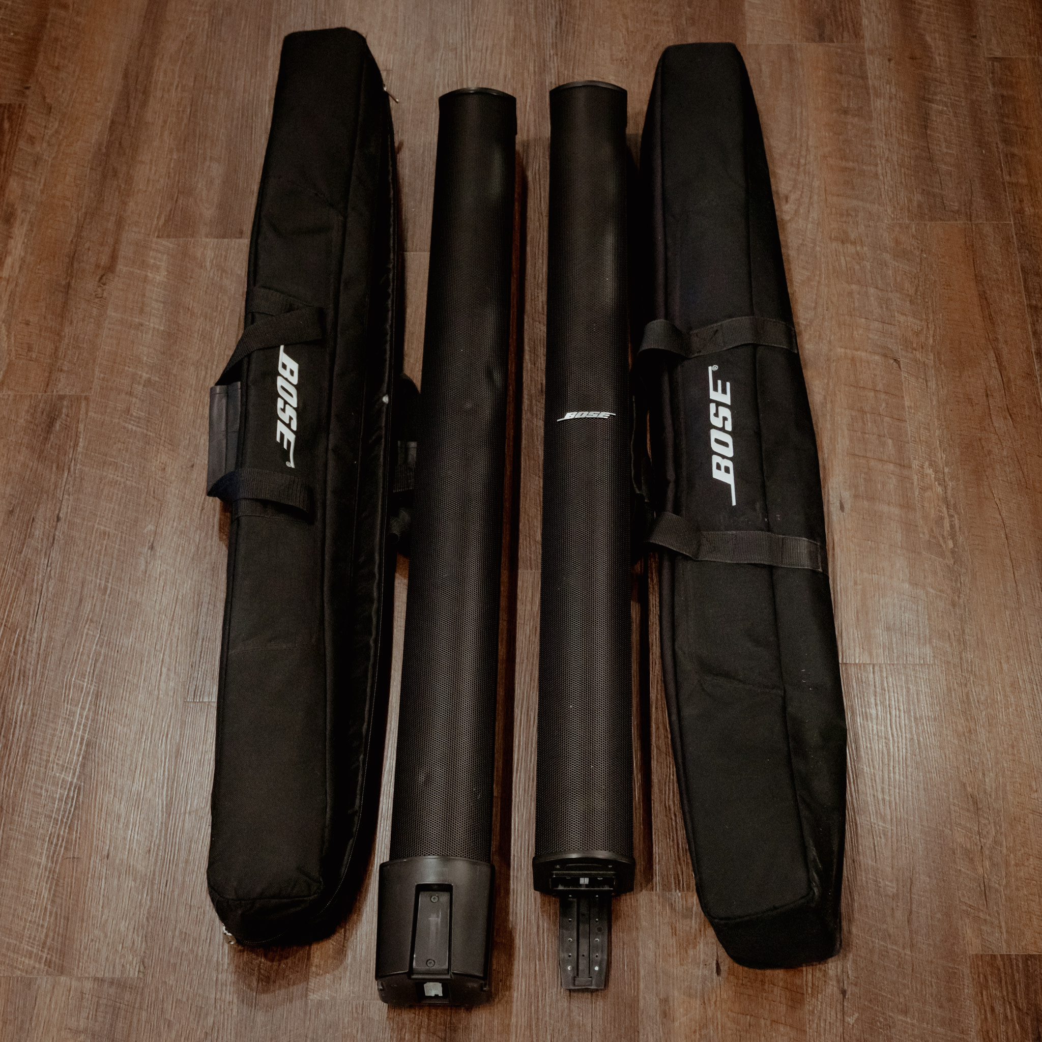 Bose L1 Model II Cylindrical Radiator Loudspeaker, Top and Bottom ...