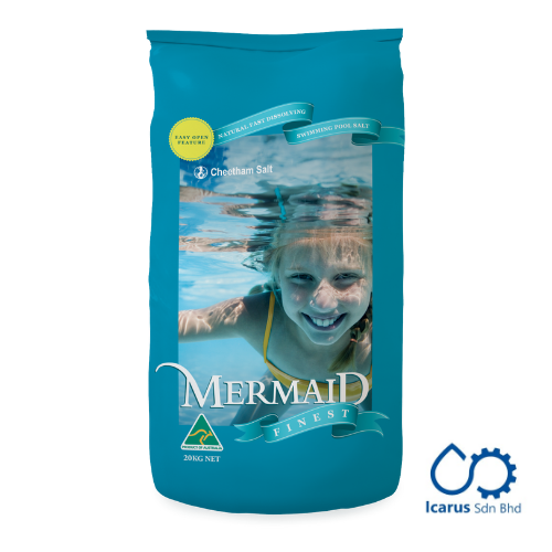 Mermaid Finest Pool Salt 20 kg Bag, Australia - Icarus Sdn Bhd