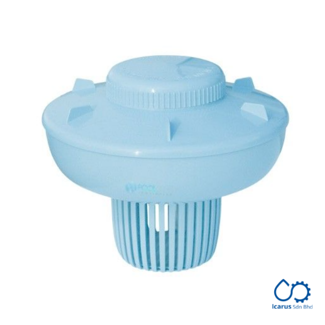 Floating Tablet Dispenser for Slow Dissolving Chlorine or Bromine ...