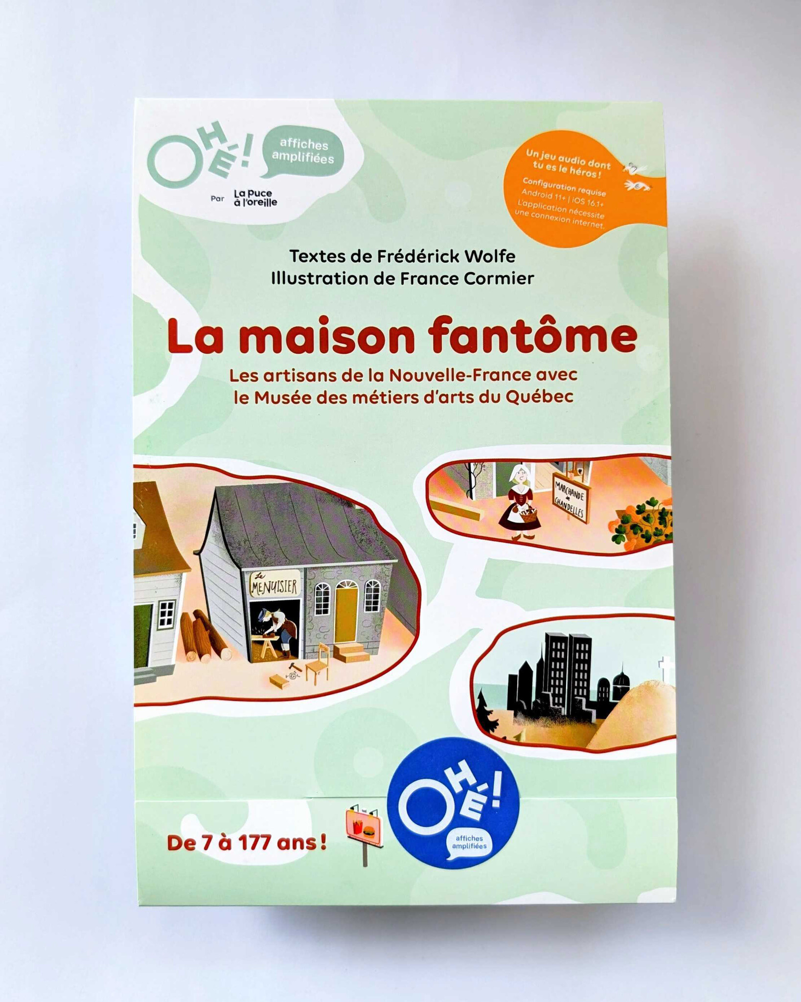 Affiche amplifiée - La maison fantôme - Boutique du MUMAQ