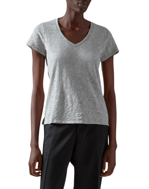 ATM Schoolboy V-Neck Tee - Sublime Telluride