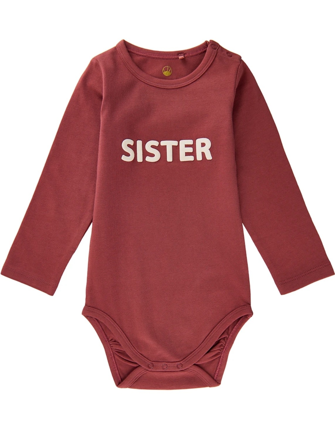 The New, Alma Sister Apple Butter Body Suit - Steveston Village Maternity
