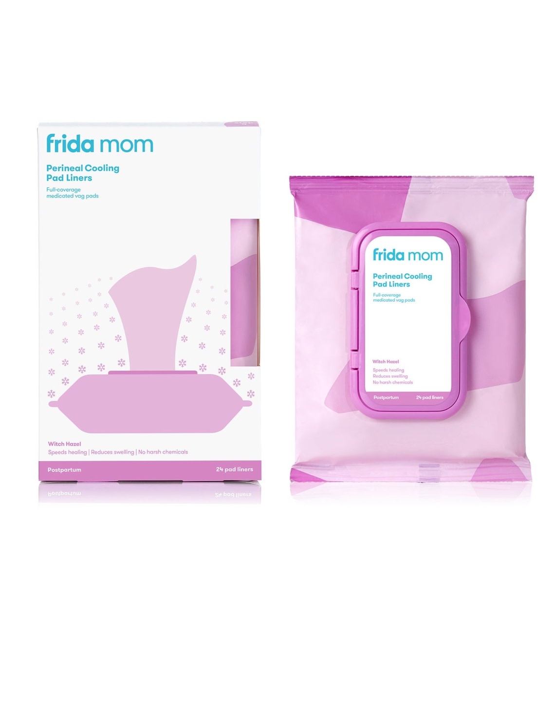 Fridababy Frida Mom, Witch Hazel Perineal Cooling Pad Liners 24 Pack ...