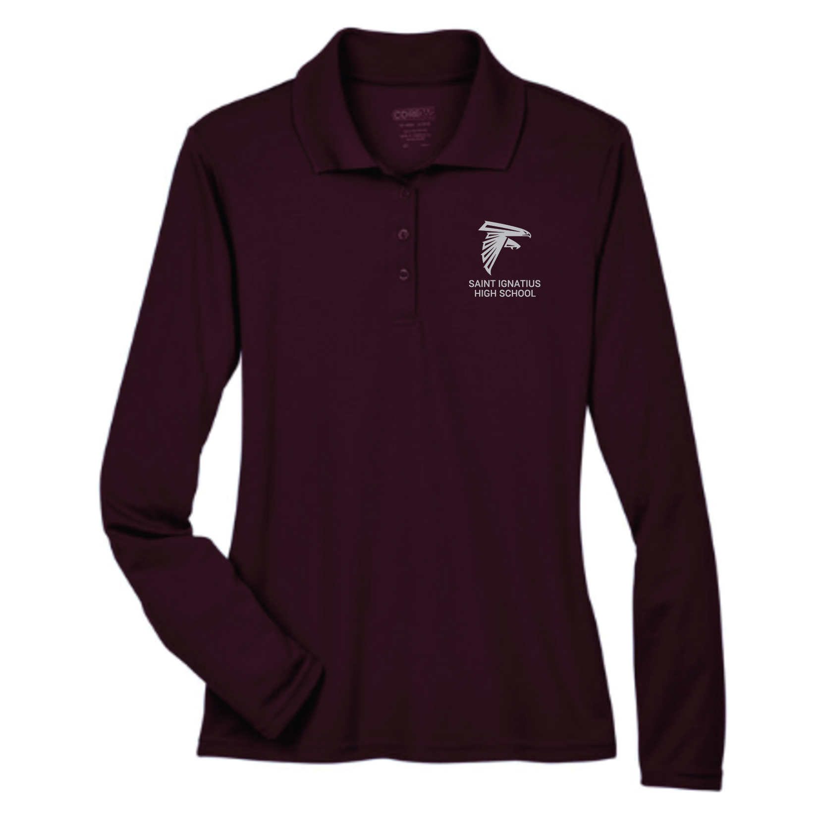 Women's Pinnacle Performance Long Sleeve Polo 78192 - Uniform Pros