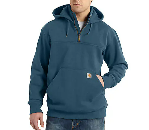 Carhartt Rain Defender Quarter Zip Hoodie 100617 - Uniform Pros