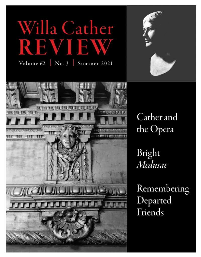 Willa Cather Review Summer 2021 - The Willa Cather Foundation