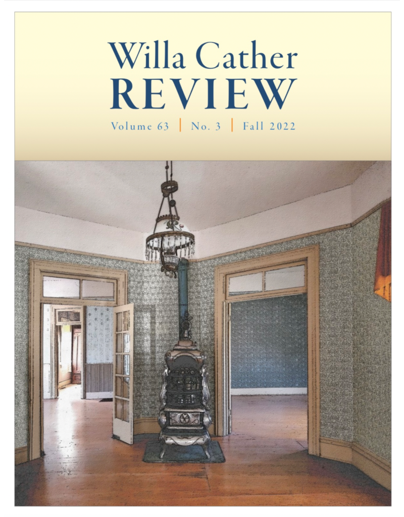 Willa Cather Review Fall 2022 - The Willa Cather Foundation
