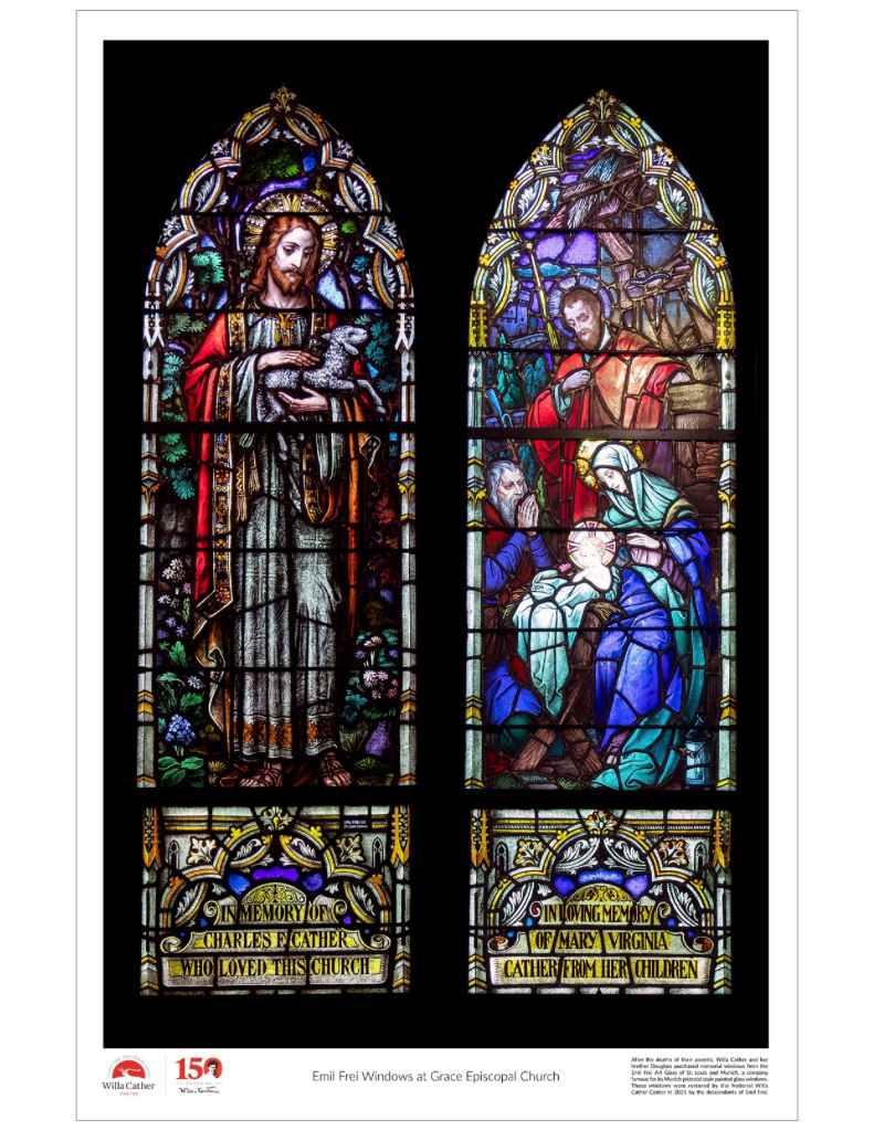 Grace Church Windows Poster - The Willa Cather Foundation