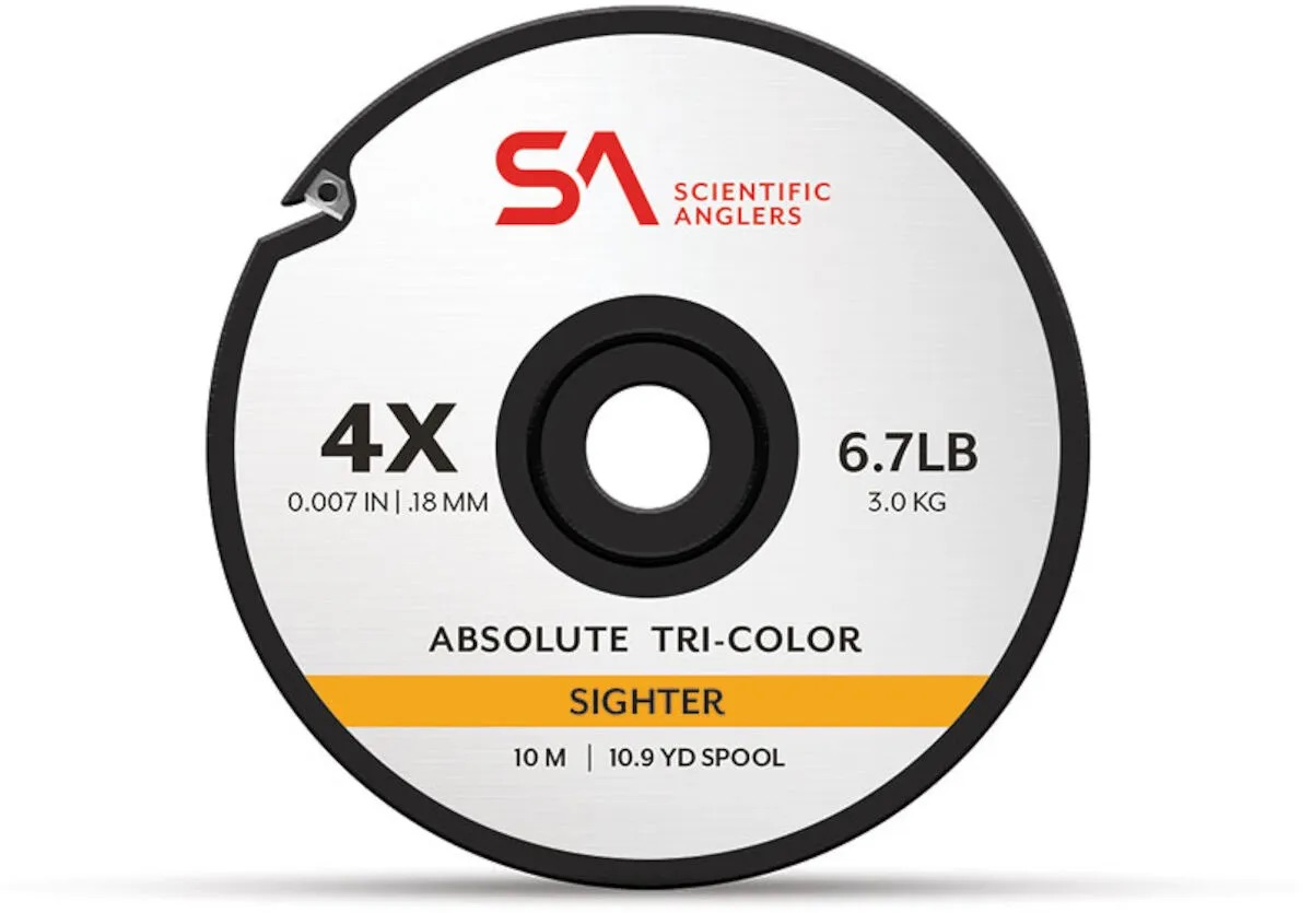 Absolute Tri-Color Sighter Tippet 4X 10M - Kootenay Fly Shop & Guiding ...