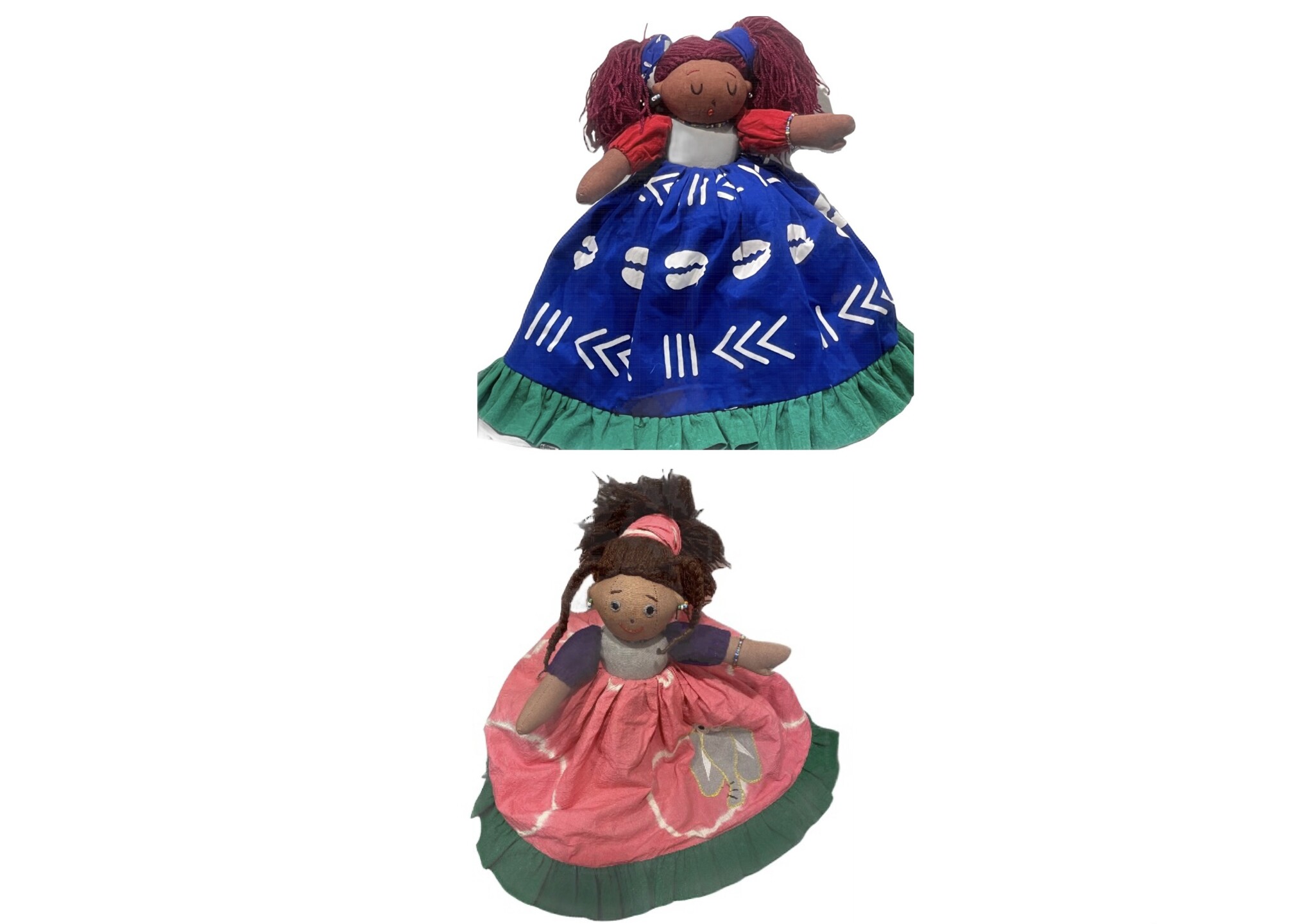 Collectible African Double Sided Doll - SARAH KUENYEFU COLLECTION