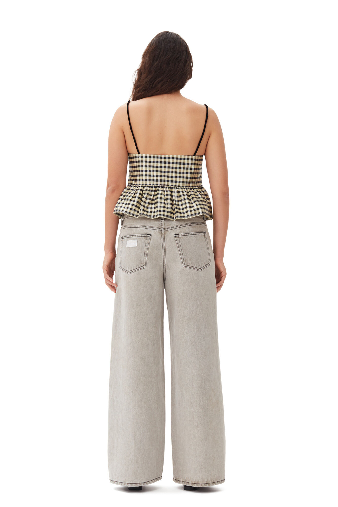 SHINY CHECK JACQUARD TOP - Marmalade