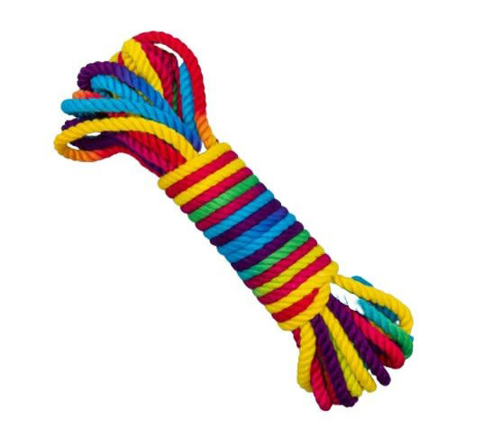 Funfetti Rainbow Rope - A sex toy boutique for every body.