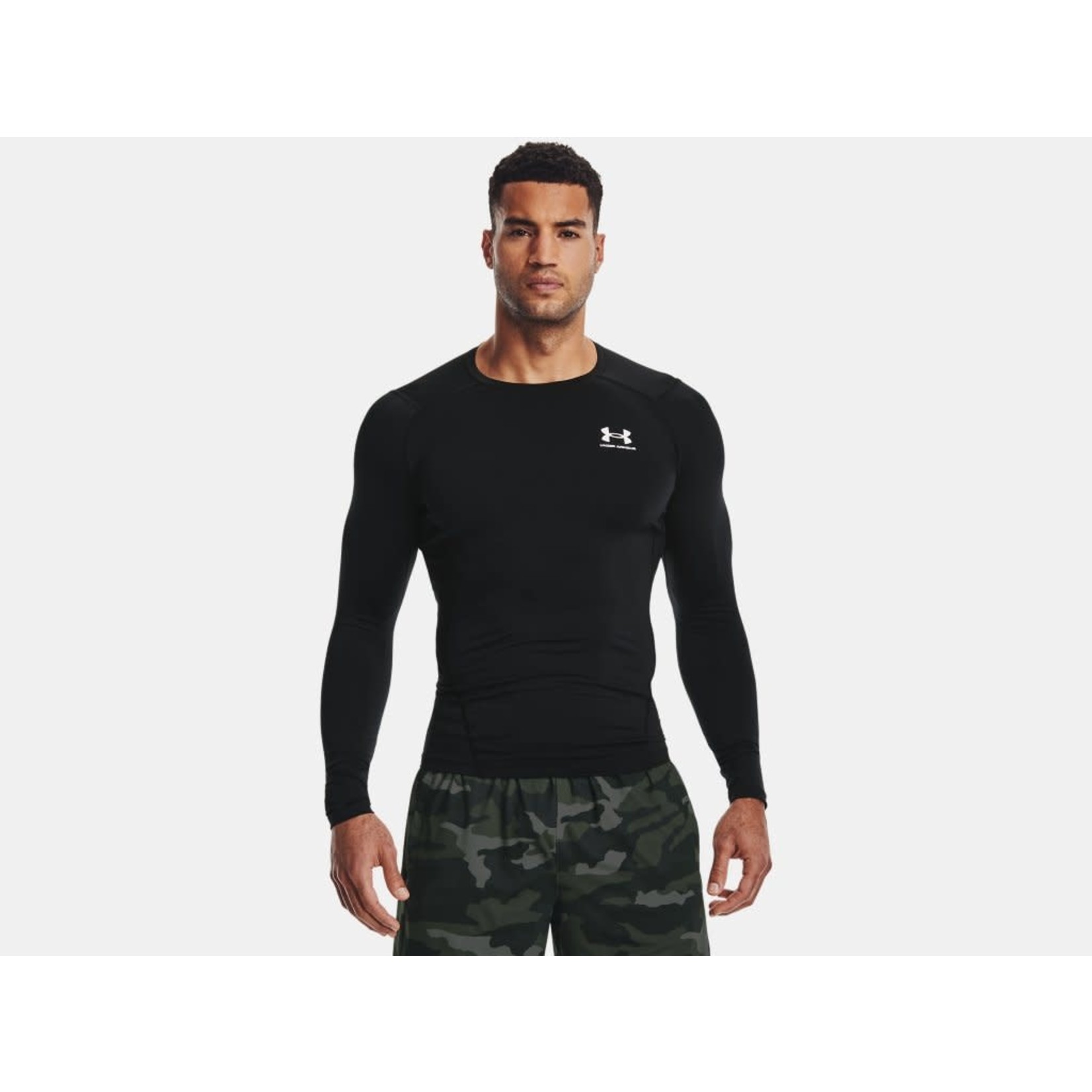 Under Armour Compression Shirt, HG Armour LS, Mens - Time-Out Sports ...