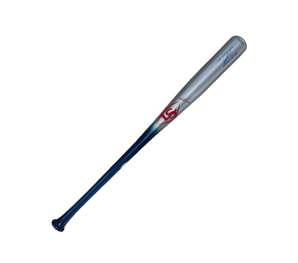 Louisville Louisville Baseball Bat, VG27 Prime Signature, Gry/Nvy, Wood ...
