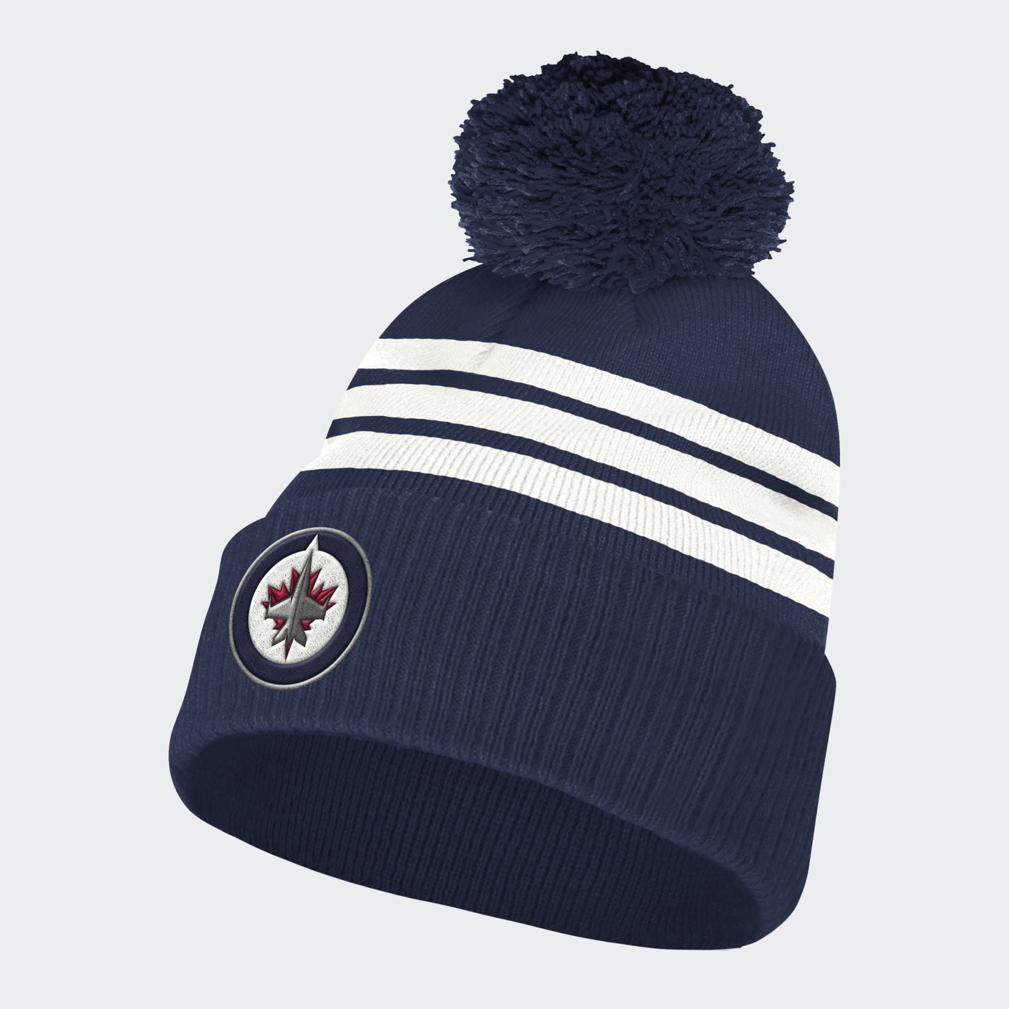 Adidas Adidas Toque, Cuffed Knit Pom, NHL, OS Winnipeg Jets - Time-Out ...
