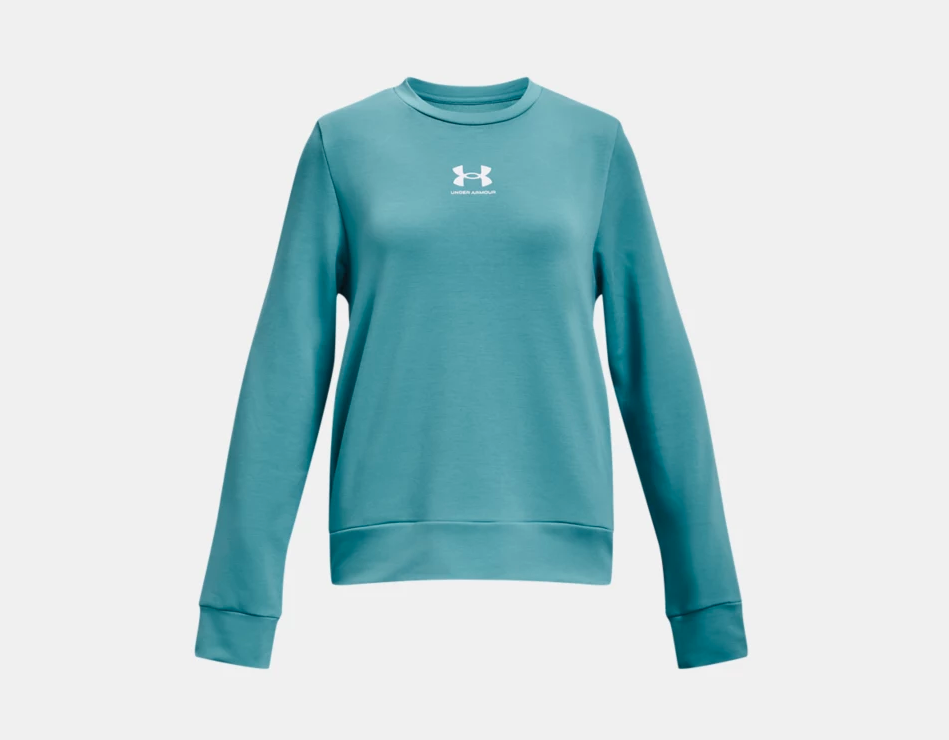 Under Armour Sweater, Rival Terry Crew, Girls - Time-Out Sports Excellence