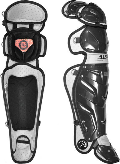 All-Star Catchers Leg Guards, System 7 Pro, Adult - Time-Out Sports ...