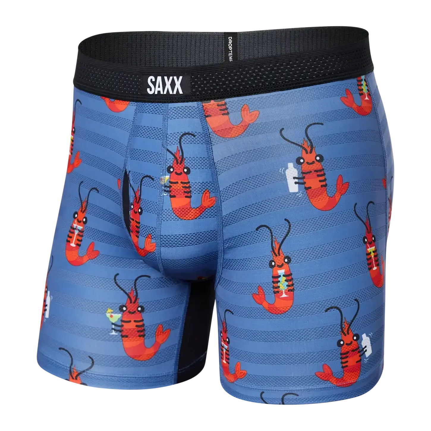 Saxx Saxx Underwear, Droptemp Cool Mesh BB Fly, Mens, SCN-Shrimp ...