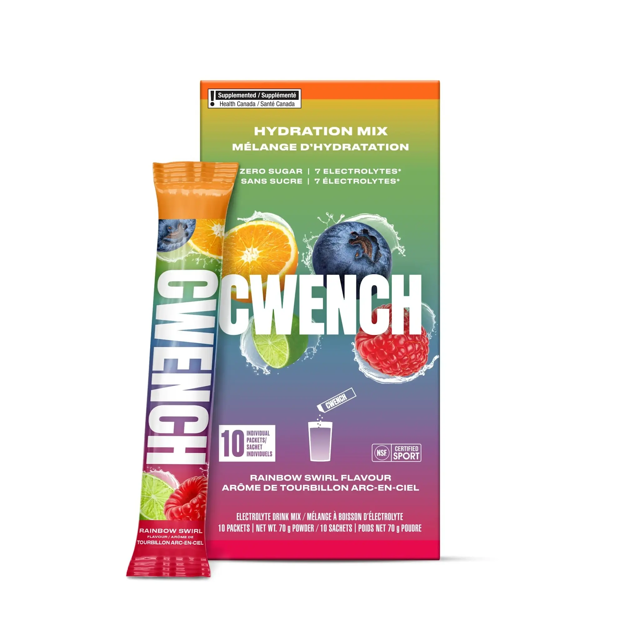 Cwench Hydration Mix, 10ct Box - Time-Out Sports Excellence