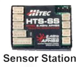 HITEC HITEC BASIC TELEMETRY AERO PACK (SENSOR STATION, 2x TEMP, 1x ...