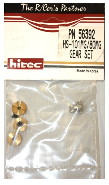 HITEC HITEC Servo Gear Set - HS 80/101 MG - www.acercmodels.com