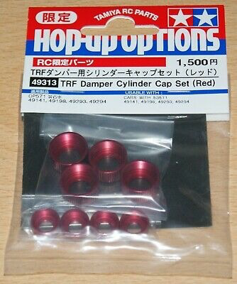 TAMIYA TAMIYA TRFDAMPER CYLINDER CAP SET RED SUITS 53571 - www ...