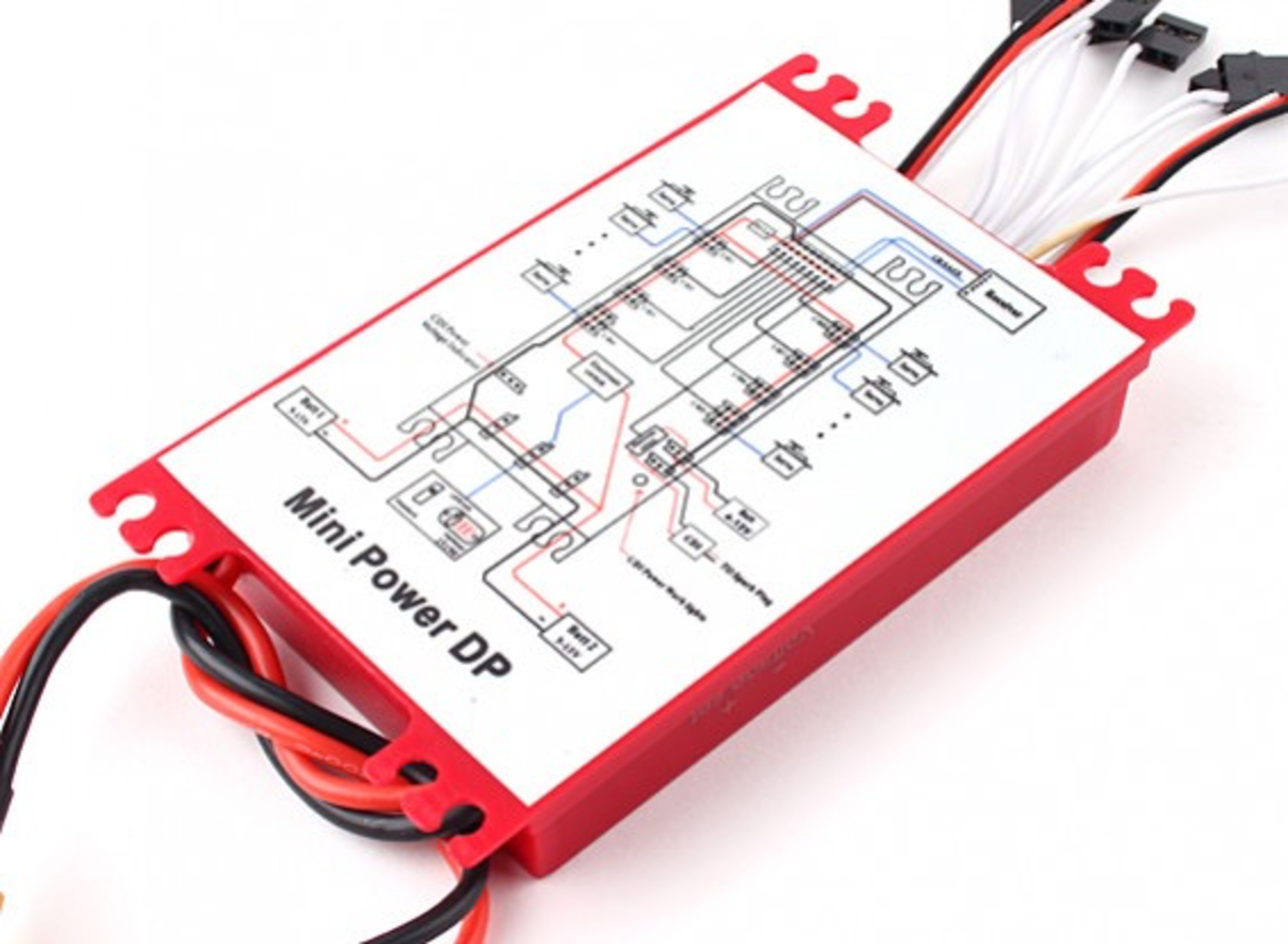 RCCSKJ Dual Power Input Servo Distribution Board Deluxe Version WITH ...