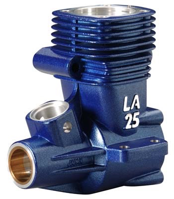 O.S. PARTS OS 25LA CRANKCASE BLUE - www.acercmodels.com