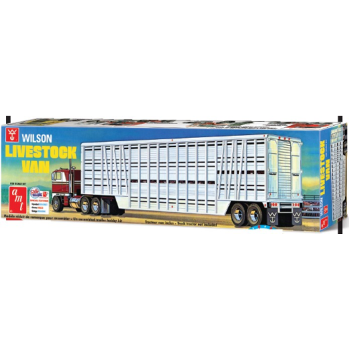 AMT AMT 1/25 WILSON LIVESTOCK VAN TRAILER - www.acercmodels.com