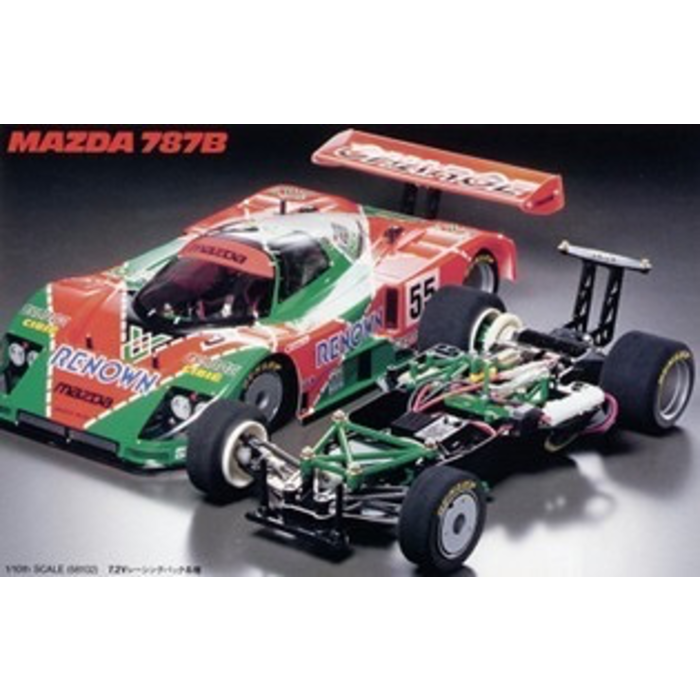 TAMIYA TAMIYA MAZDA 787B NIB KIT WITH FINISHED BODY 91 LEMANS 24 HOURS ...