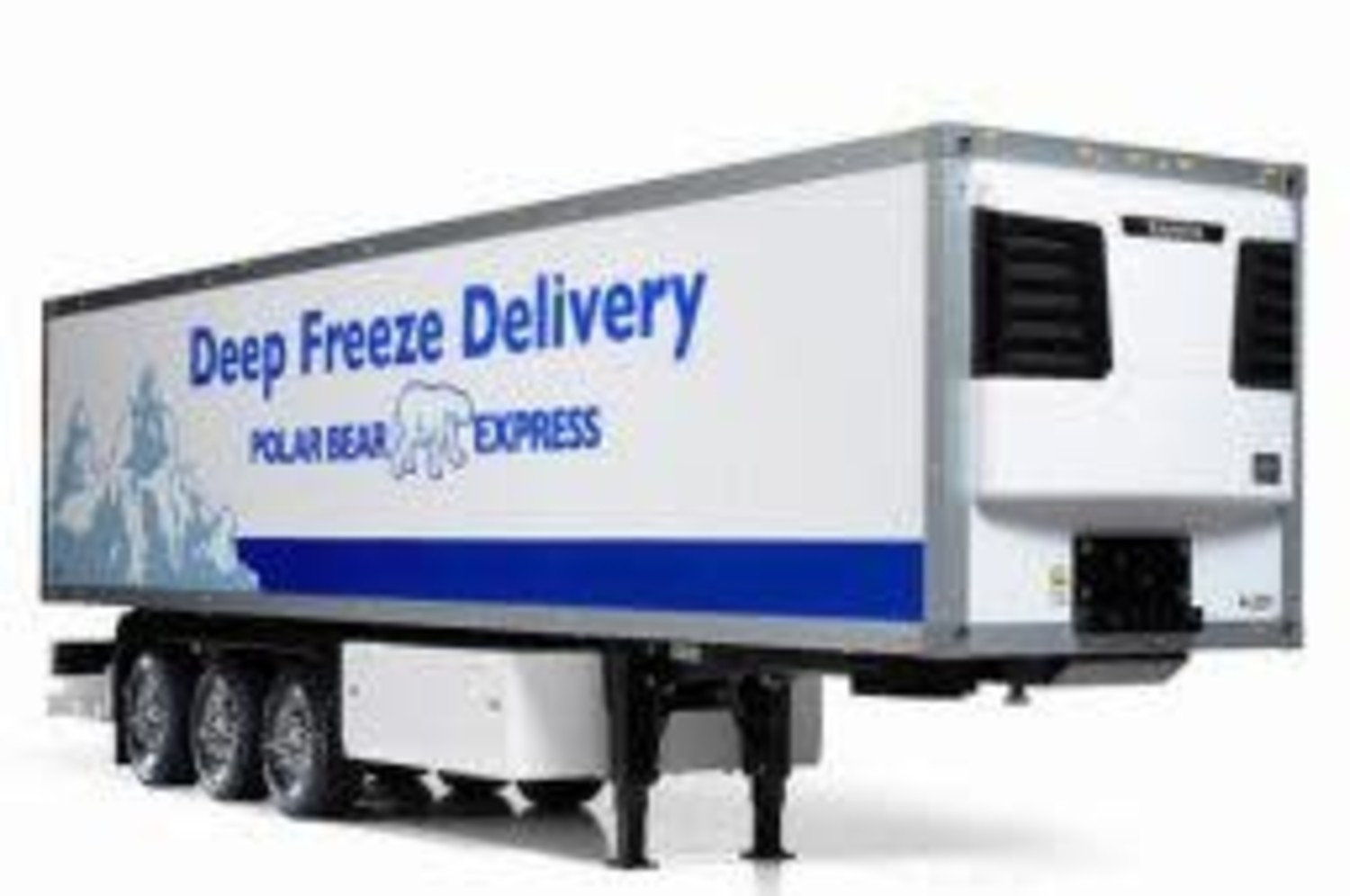TAMIYA R/C TRI AXLE TRAILER SEMI REEFER DEEP FREEZE 1/14 - www ...