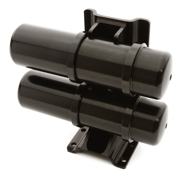 INTEGY INTEGY Billet Machined Realistic Dual Air Tank for Custom 1/14 ...