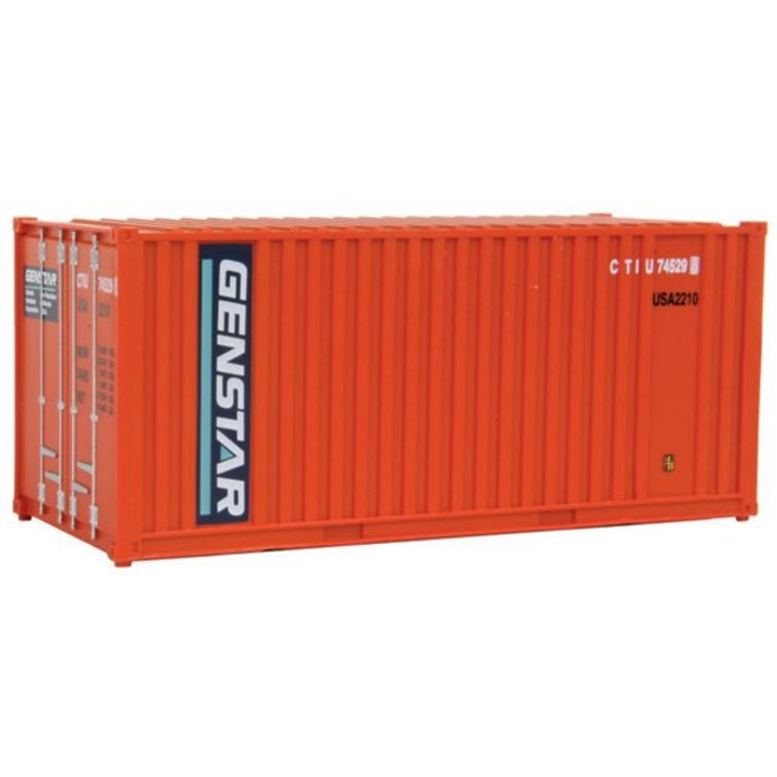 WALTHER WALTHERS 20FT CONTAINER GENSET HO SCALE - www.acercmodels.com