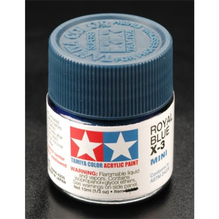 TAMIYA TAMIYA 10ml X-3 ROYAL BLUE - www.acercmodels.com