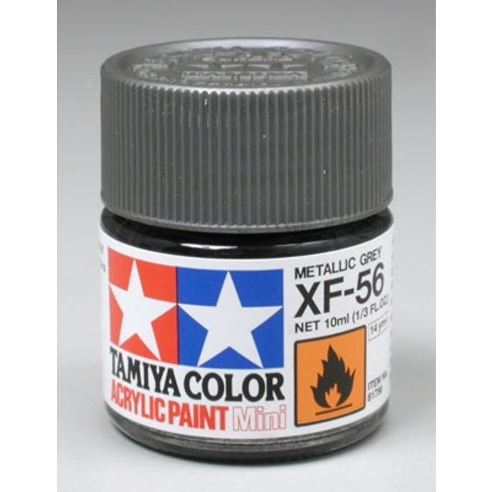 TAMIYA TAMIYA 10ml XF-56 METALLIC GREY - www.acercmodels.com