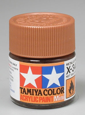 TAMIYA TAMIYA 10ml X-34 METALLIC BROWN - www.acercmodels.com
