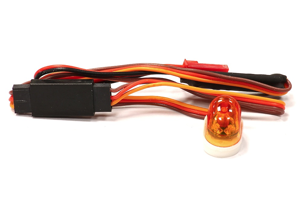INTEGY T1 REALISTIC ROOF TOP YELLOW FLASHING LIGHT LED WITH PLASTIC ...