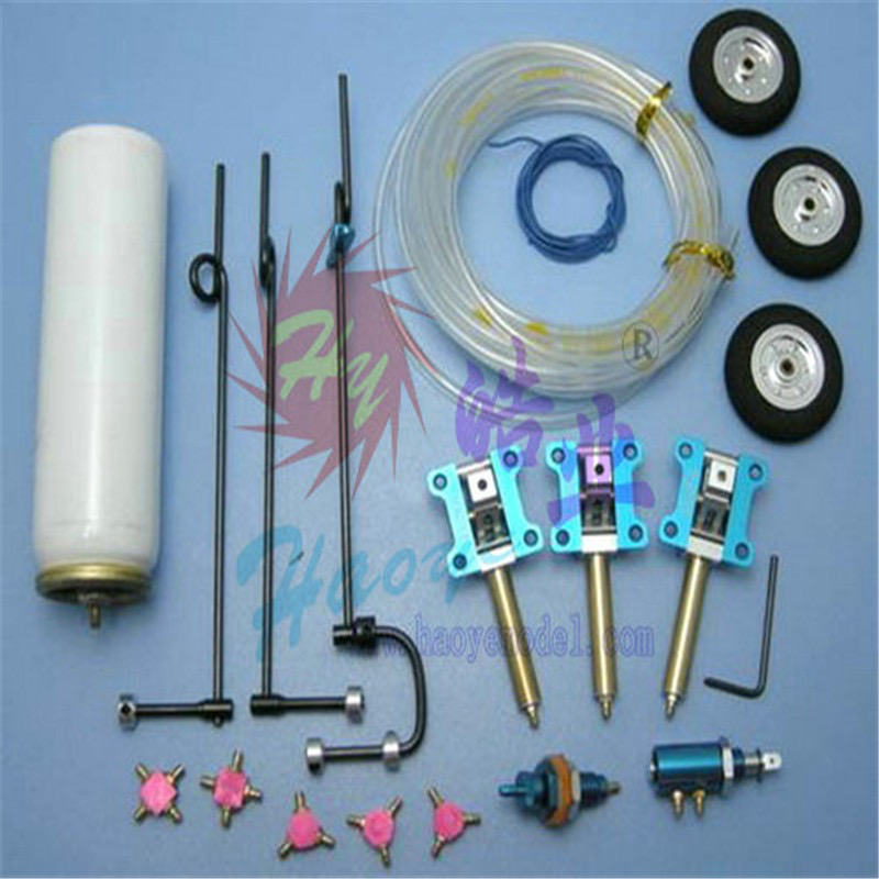 HY MODEL ACCESSORIES HY 25 MINI AIR OPERATED RETRACTS COMPLETE WITH ...