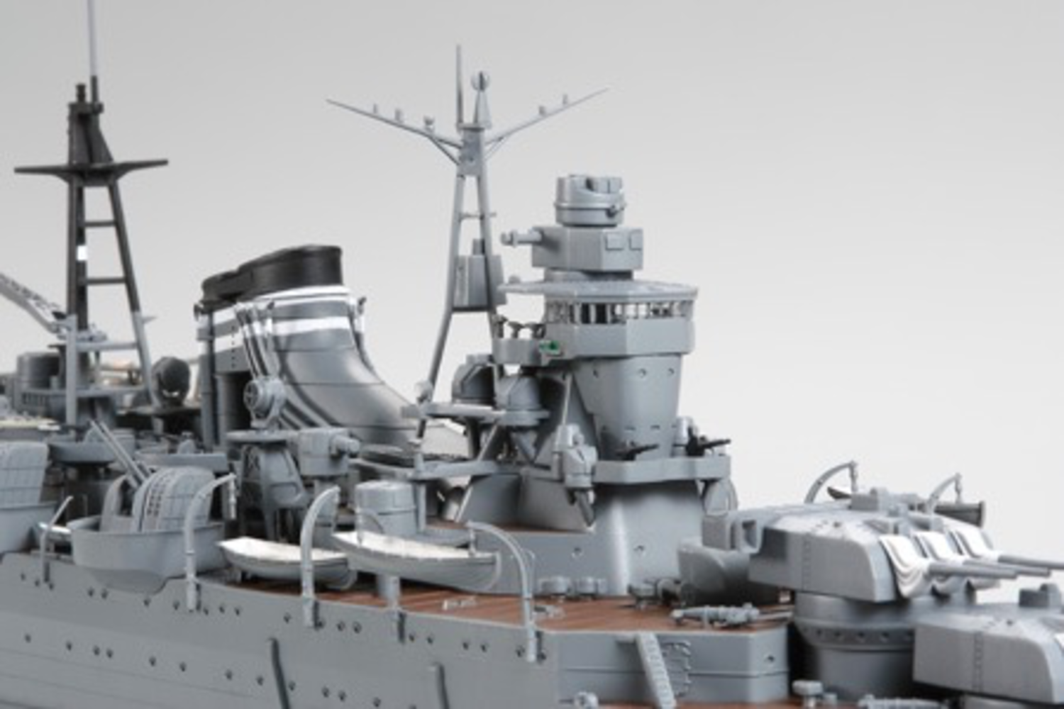 TAMIYA MIKUMA JAPANESE LIGHT CRUISER 1/350 WITH PHOTO ETCHED PARTS ...