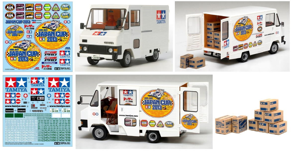 TAMIYA TAMIYA 1:24 SCALE KIT TOYOTA HIACE QUICK DELIVERY TAMIYA VERSION ...