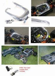 DDM DDM DOMINATOR PIPE FOR HPI BAJA 5T CHROME - www.acercmodels.com
