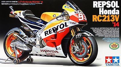 TAMIYA Tamiya 1/12 Scale Model Motorcycle Kit Repsol Honda RC213V ...
