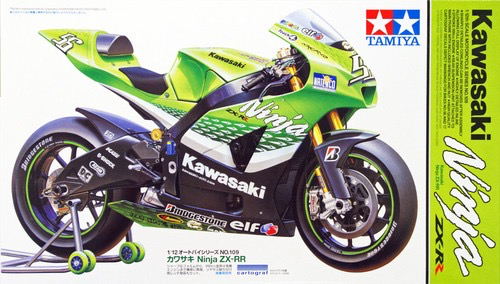 TAMIYA Tamiya 1/12 Scale Motorcycle Model Kit Kawasaki Ninja ZX-12R ...