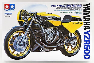 TAMIYA Tamiya 1/12 Scale Model Racing Bike Kit Yamaha YZR500 '80 MotoGP ...
